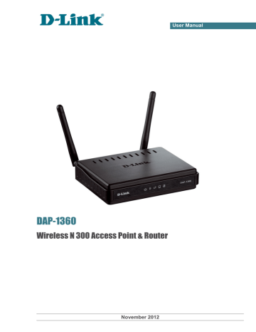 D-Link DAP-1360 Wireless Access Point User Manual | Manualzz