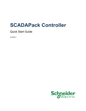 Schneider Electric SCADAPack Quick Start Guide | Manualzz