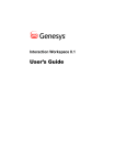 Genesys Workspace Desktop Edition Deployment Guide | Manualzz