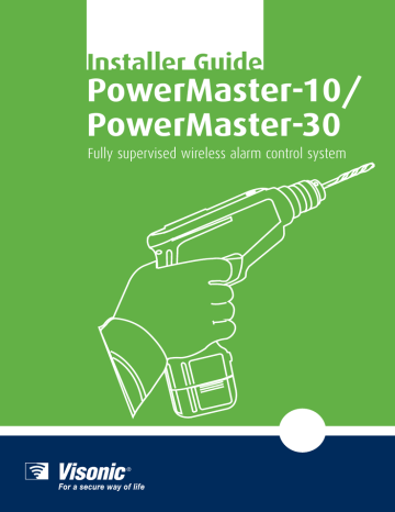 PowerMaster 10, PowerMaster 30 Installer Guide | Manualzz