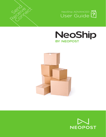 NeoShip ADVANCED User Guide | Manualzz