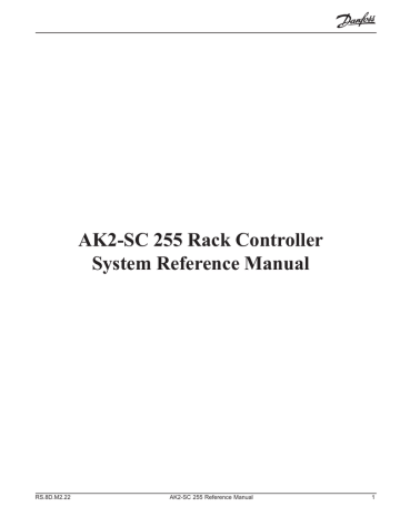AK2-SC 255 Rack Controller Reference Manual | Manualzz