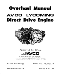 Lycoming Direct Drive Overhaul Manual | Manualzz
