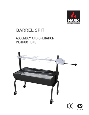 Hark Barrel Spit HK0529 Assembly and Operation Instructions | Manualzz