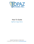 Topaz HSB Signature Pads Troubleshooting Guide | AI Chat & PDF Download ...