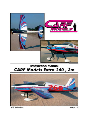 Carf-Models Extra 260 3m Instruction manual | Manualzz