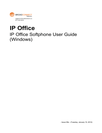 Avaya IP Office Softphone User Guide (Windows) | Manualzz