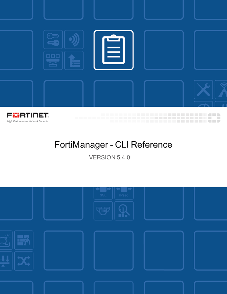 fortimanager ssl vpn certificate