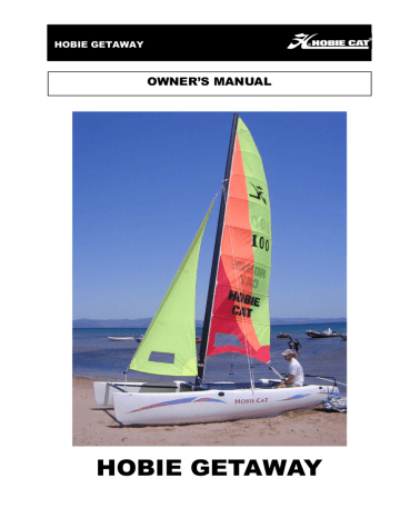 Hobie Getaway OWNER'S MANUAL | Manualzz