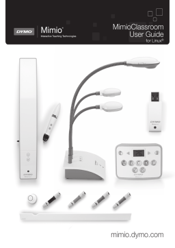 Dymo MimioView - User Guide