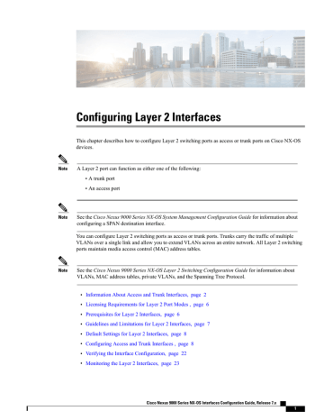 Cisco Nexus 9000 NX-OS Configuration Guide | Manualzz