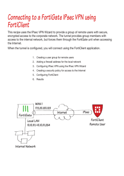 Fortinet FORTIGATE - User manual, Manual, Data Sheet