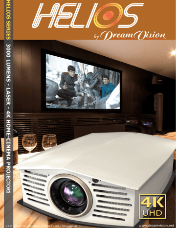 Dream Vision HELIOS Projector Product sheet | Manualzz