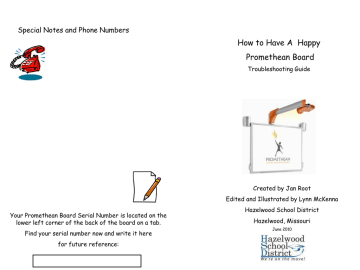 Promethean Interactive Whiteboard Troubleshooting Guide | Manualzz