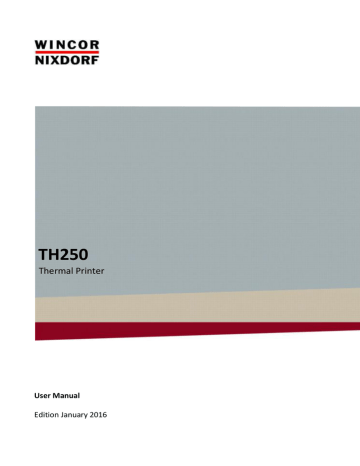 Wincor Nixdorf TH250 User manual | Manualzz