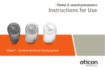 Ponto 5 SuperPower, Mini Hearing System: AI Chat & PDF | Manualzz