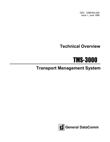 TMS 3000 Technical Overview | Manualzz