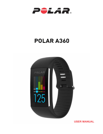 Polar A360 User Manual | Manualzz
