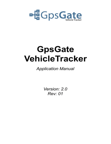GpsGate Vehicle Tracker Application Manual | Manualzz