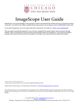 ImageScope User's Guide | Manualzz