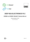 DSE890, DSE891 WebNet Gateway Manual | AI Chat & PDF | Manualzz