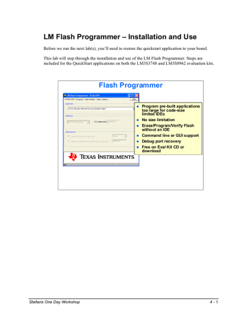 LM Flash Programmer User Manual | Manualzz