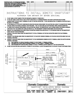 Dometic SmartStart - Installation manual, Instrucciones de operación | manualzz.com
