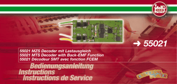 LGB 55021 Decoder Instructions | Manualzz