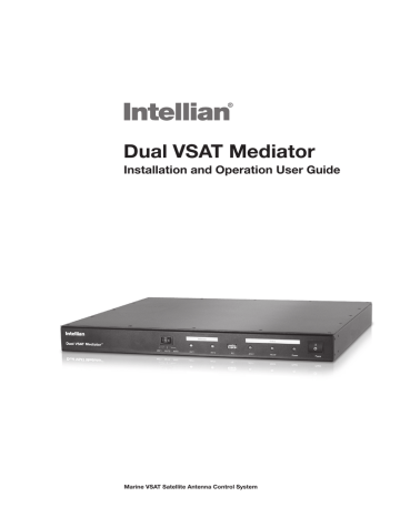 Intellian Dual VSAT Mediator DVM User Guide | Manualzz