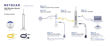 Netgear WNR1000v3 - Wireless- N Router Installation manual | Manualzz