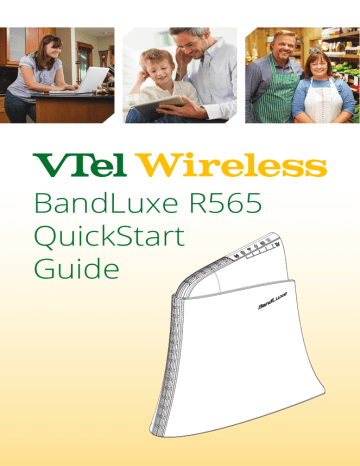 VTel Wireless BandLuxe R565 Quick start manual | Manualzz