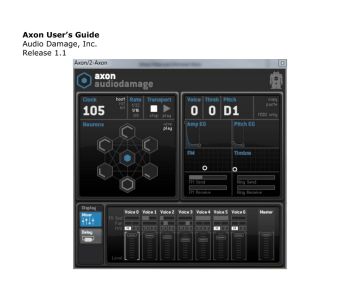 Axon Neuron Sequencer User's Guide | Manualzz