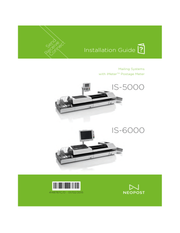 Neopost IS-6000 | IM6000 IS | IM Range Installation Guide | Manualzz
