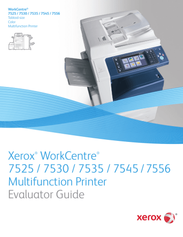 Xerox WorkCentre 7535 Evaluator Manual | Manualzz