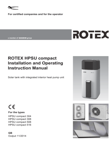 Rotex Hpsu Compact Display Symbole