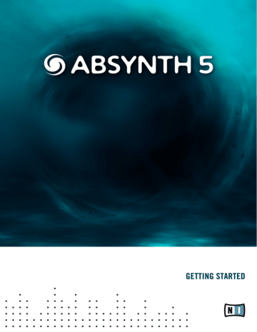 Native Instruments Absynth 5 Getting Started Guide | Manualzz