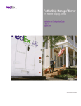 FedEx Ship Manager Server User Guide | Manualzz