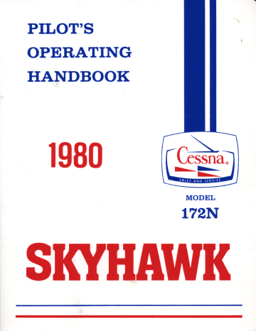 Cessna Skyhawk 172N Pilot's Operating Handbook | Manualzz