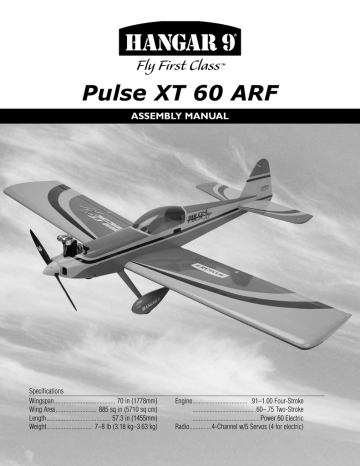 Pulse XT 60 ARF Assembly Manual | Manualzz
