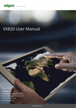 VeriFone VX 820 - User manual, Implementation Guide, Manual
