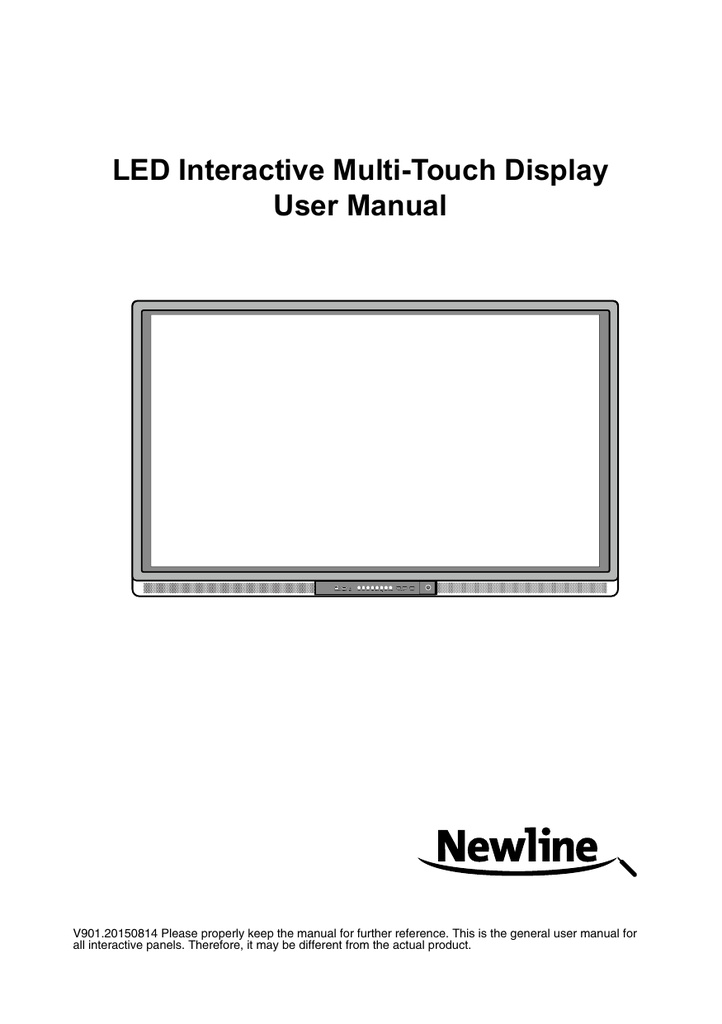 NewLine IB Series User manual | Manualzz