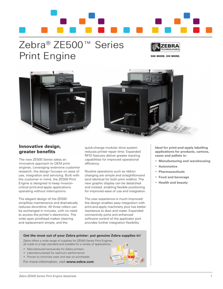 Zebra Ze500 Spare Parts at Raymond Eudy blog