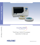 ThinPrep 5000 Processor Operator's Manual | Manualzz