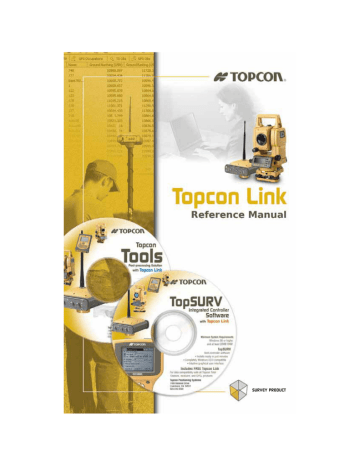 Topcon Link Reference Manual | Manualzz