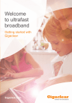 Ultrafast Fibre Broadband Installation Guide - Gigaclear | Manualzz