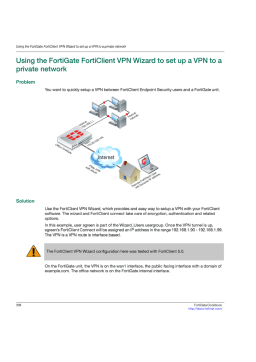 Fortinet FortiClient - User manual, User Guide, installation Guide