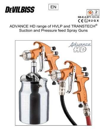 DeVilbiss JGA PRO Series manual | Manualzz