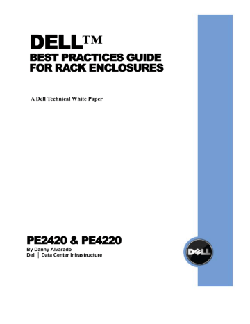 Dell PowerEdge Rack Enclosure 4820 Owner's Manual | Manualzz