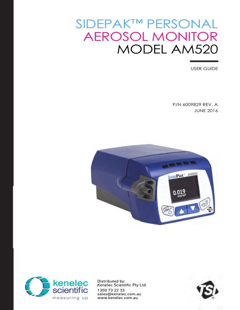 TSI AM520 Manual | Manualzz