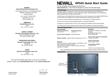 DP500 Quick Start Guide | Manualzz